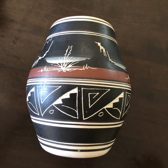Ute Mountain Art | Accents | Ute Mountain Art Tribal Pottery Vase ...